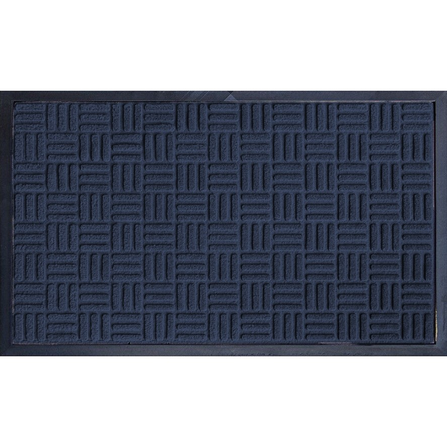 TAPETE CAPACHO 40 X 60 HABITAT AZUL – FRANFRAN HOME STORE